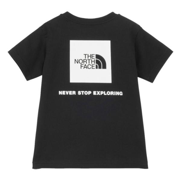 背面に大きなスクエアロゴを配置した半袖Tシャツのトドラーモデル。自然な風合いのオーガニックコットンを使用しており、やわらかくなめらかな着心地です。大人共通デザインで、親子でお揃いのコーディネートが楽しめるアイテムです。■カラー：K(ブラック...