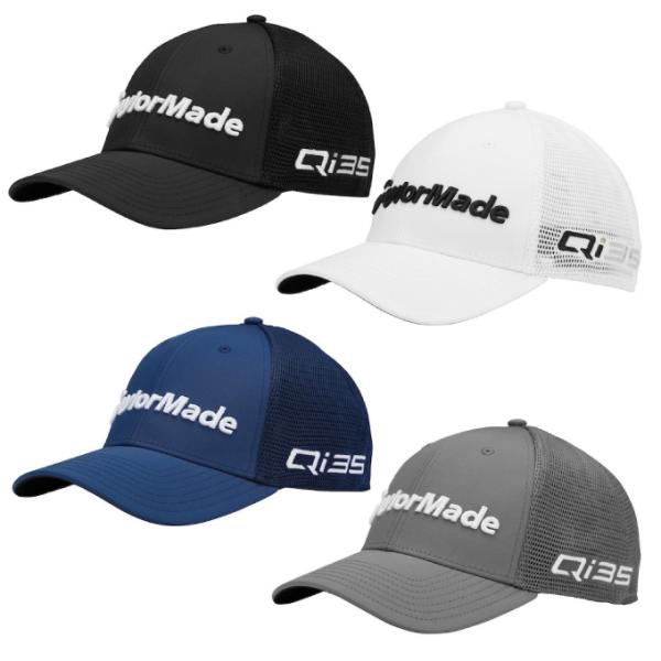 ワールドツアーでTM契約プロが着用するツアーケージ。ストレッチ素材を使用したフィット性の高いタイプ。シンプルな3D刺繍と両サイドのプロダクトロゴがツアースペックの証。■カラー：ブラック、ネイビー、ホワイト、グレー■サイズ：F ( フリー /...