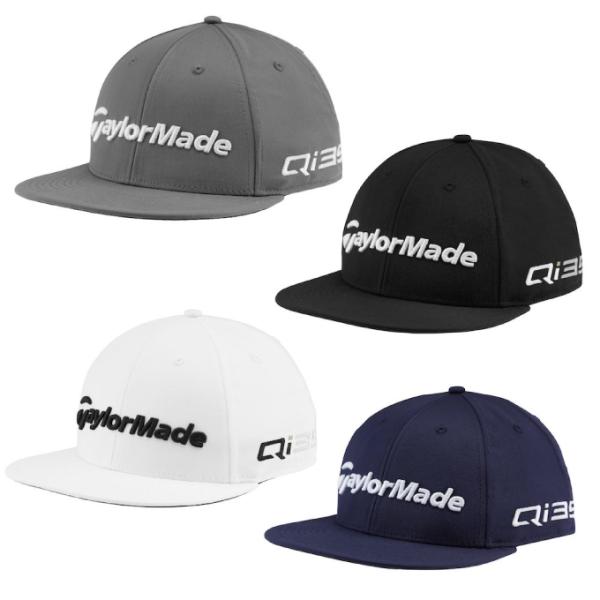 ワールドツアーでTM契約プロが着用する平ツバタイプのツアーフラットビル。シンプルな3D刺繍と両サイドのプロダクトロゴがツアースペックの証。■カラー：ブラック、ネイビー、ホワイト、グレー■サイズ：F ( フリー / 57-59cm )※製品に...