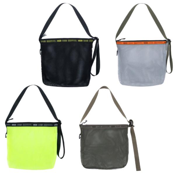 厚手でしなやかな素材感のメッシュを使用した定番生地のシリーズ新型のジップトップ式ショルダーバッグ。多目的に使えるショルダーバッグは軽装の夏に便利な丁度良いサイズ感。2025はWEEKEND(ER)オリジナル色のオリーブカラーを追加。■カラー...