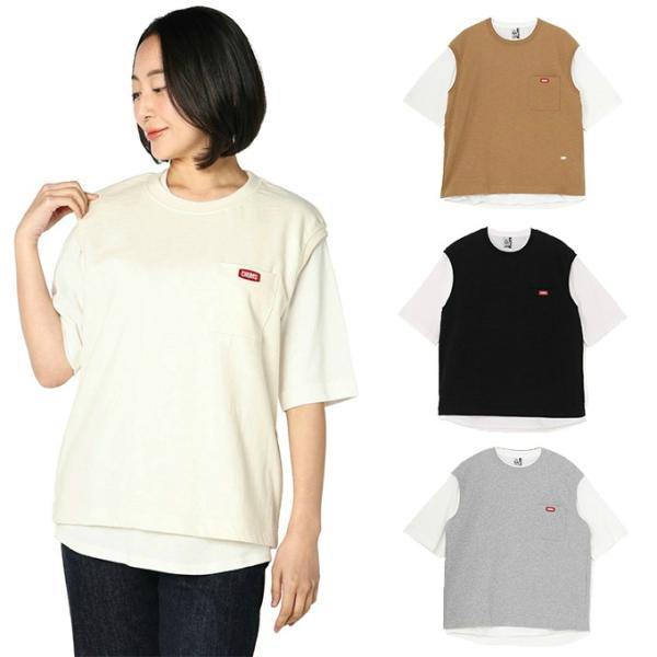 単体使いも可能、気軽にレイヤードスタイルを楽しめるTシャツとベストのセットアイテム■カラー：Beige、Black、H/Gray、Ivory■サイズ(cm)：WM ( 着丈/64.5、肩幅/43.5、身幅/50、裄丈/46.5、袖丈/25 ...