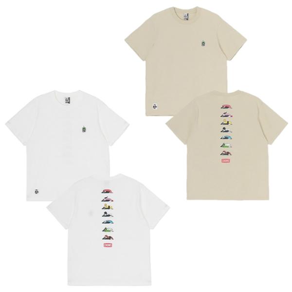 ブービーフレンズがお寿司に大変身！茶目っ気たっぷりのグラフィックTシャツ■カラー：Greige、White■サイズ(cm)：WM ( 着丈/58、肩幅/37、身幅/48、裄丈/35.5、袖丈/17 )WL ( 着丈/60、肩幅/39、身幅/...