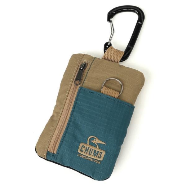 小銭、交通系ICカード、鍵をひとまとめにできる“Spring Dale(スプリングデール)シリーズ”のキーコインケース■カラー：BLUE/BEIGE■サイズ：H 13 X W 9 X D 1cm※製品によって仕上りサイズに多少の誤差がありま...