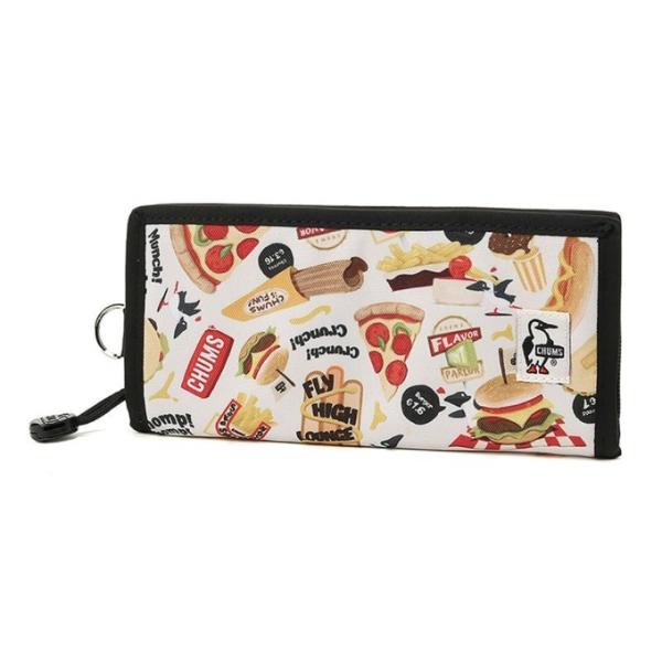 たっぷり大きめサイズで収納力＆使い勝手抜群、CHUMS定番の長財布■カラー：FAST FOOD■サイズ：H 10.5 X W 21cm X D 1.5cm■素材：RENU Recycle Polyester 100%■原産国：中国■素材特性...