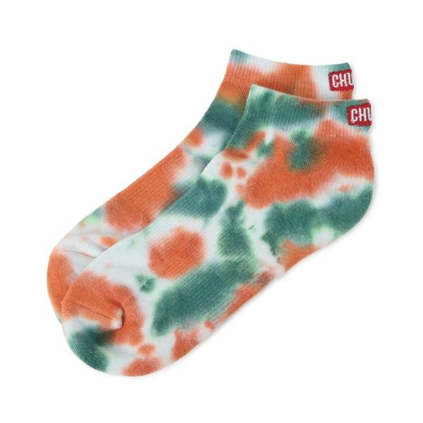 足元のポイントになる、お洒落なタイダイ染めソックス（くるぶし丈）■カラー：Canyon-Dye■サイズ：S ( 22-24cm、長さ/5cm )M ( 25-27cm、長さ/5cm )※製品によって仕上りサイズに多少の誤差がありますのでご了...