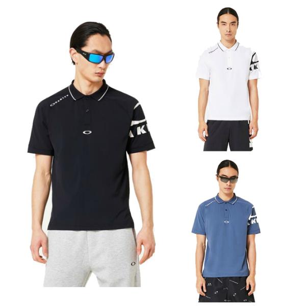 新素材OAKLEY SYNC PACK素材を採用したショートスリーブポロ。OAKLEY SYNC PACKは、吸汗速乾性、伸縮性、形状安定性、軽量性、その他様々な利点の機能を組み合わせることで、常に身体を快適に保ち、最も過酷なトレーニング環...