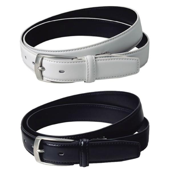 フリーアジャストベルトで細かくサイズ調整可能。BRIDGESTONE GOLFパンチング加工でカジュアルに装着可能。■カラー：BK(黒）、WH（白）■サイズ：長さ100cm、幅30mm■素材：表/合成皮革、裏/合成皮革■原産国：中国