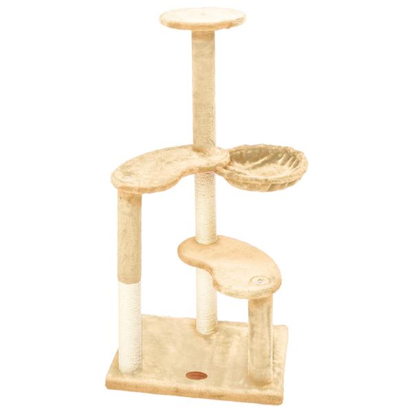 愛猫が楽しめる機能がいっぱい！いつでも愛猫の気配を感じられるサイズ感の猫ポールです。■サイズ：幅550×高さ1130×奥行400mm※製品によって仕上りサイズに多少の誤差がありますのでご了承下さい。■素材：麻柱 / 紙、サイザル麻ボア柱 /...