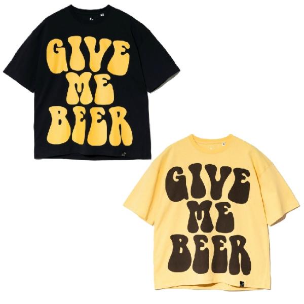 今季の『GIVE ME BEER』はBIG TEEで登場☆go slow caravanには欠かすことのできない『GIVE ME BEER』ゆったりサイズのボディに大きくプリントしたGIVE ME BEERのプリントは圧巻のインパクト☆生地...