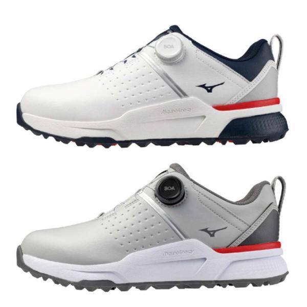 ■カラー：WH/NV/RD01 ( 01 オフホワイト×ネイビー×レッド )GY/GY/RD03 ( 03 グレー×ダークグレー×レッド )■サイズ：24.5-29.0cm■シューズ幅：4E相当の方向け■質量：約325g ( 25.0cm ...