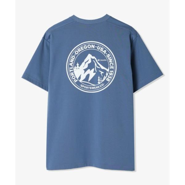 ■カラー：Blue Dusk(457/Blue Dusk Back Print)■サイズ：S ( 着丈/65.5、胸囲/102、肩幅/46.5、ゆき丈/44 )M ( 着丈/68、胸囲/107、肩幅/48.5、ゆき丈/45.5 )L ( 着...