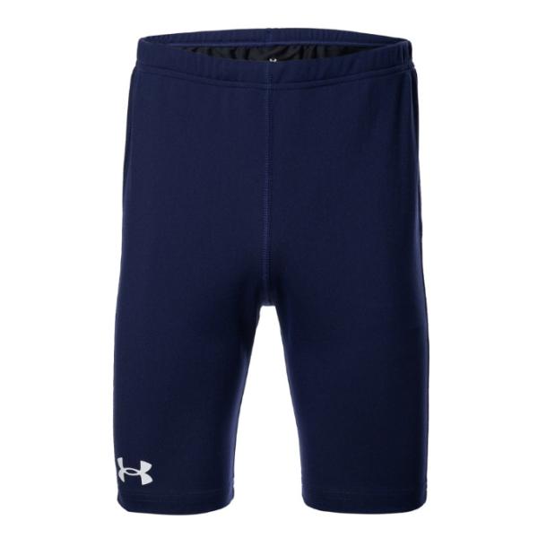 耐久性を考慮した素材を使用したアンダーアーマーのスイムウェア。ブラックとネイビーのボディにワンポイントロゴでスクール水着としても。脆化を軽減し耐久性を考慮した素材を使用■カラー：410 ( Midnight Navy / White )■サ...