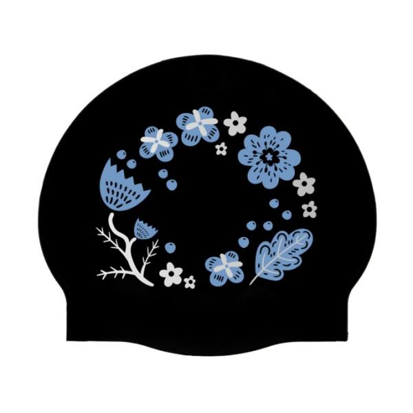 伸縮性のあるシリコーン素材を採用しているため、締め付け感が抑えられ柔らかい被り心地。表面のコーティングにより髪が濡れにくいため、塩素による髪のダメージを軽減させます。■カラー：BK■サイズ：幅/145　高さ/120　奥行/5■素材：シリコー...