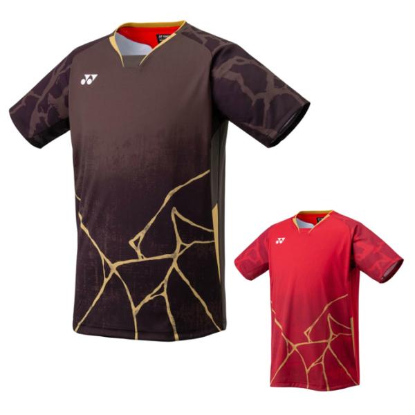 ■カラー：015BR ( ブラウン )021WI ( ワイン )■サイズ：M、L、O■素材：ポリエステル100%■特長：・日本バドミントン協会審査合格品・ベリークールドライ/涼感＋DRYで、もっと快適に　「ベリークール」がさらに進化し、汗を...