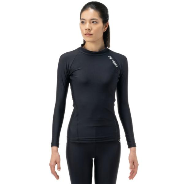 ■カラー：007BK ( ブラック )■サイズ：S、M、L、O■素材：ポリエステル82%、ポリウレタン18%■特長：・ストレッチ・日本バドミントン協会審査合格品■原産国：ベトナム検索ワード：テニス ソフトテニス バドミントン アンダーシャツ...