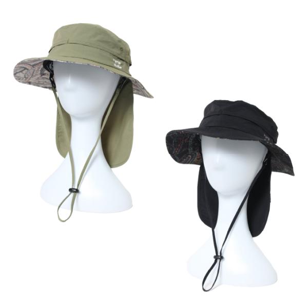■カラー：OLV、BLK■サイズ：F■特徴：UPF50+/UV SURF■素材：ナイロン100%■原産国：中国検索ワード：帽子 ビーチハット