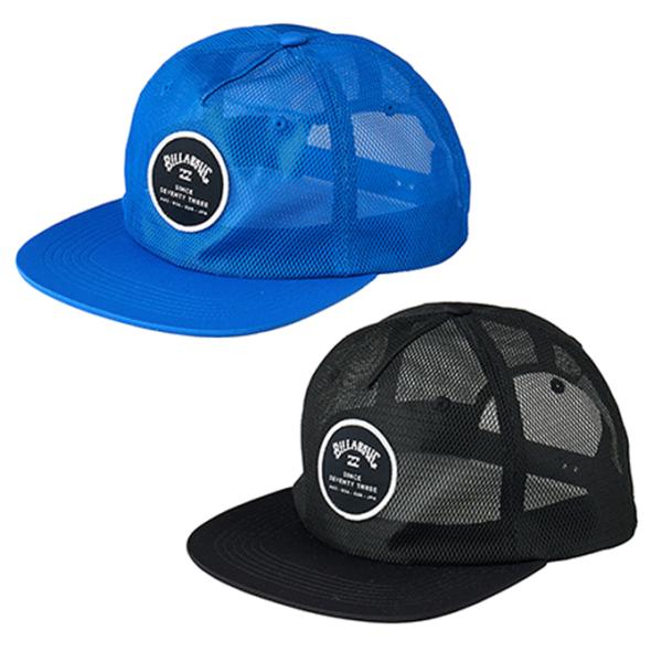 フロントにジャガードのワッペンをあしらったオールメッシュキャップ。■カラー：ROY( ブルー )、BLK■サイズ：F■素材：ポリエステル 100%■原産国：中国■特長：・5パネルシルエットで、フラットなバイザーが特長です。・後頭部のスナップ...