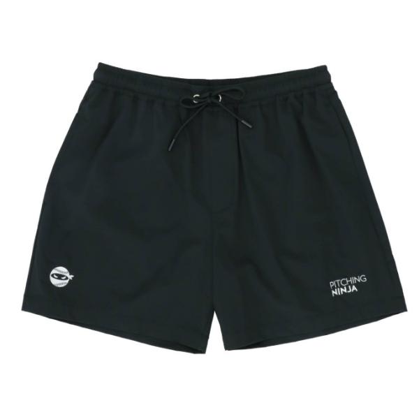 "ピッチングニンジャ"の愛称でMLB選手から絶大な支持を集める、MLB公認アナリストのロブ・フリードマン氏が立ち上げたアメリカ発祥のベースボールブランド。ベーシックデザインのウーヴンショートパンツ。■カラー：BK■サイズ：M、L、XL■素材...
