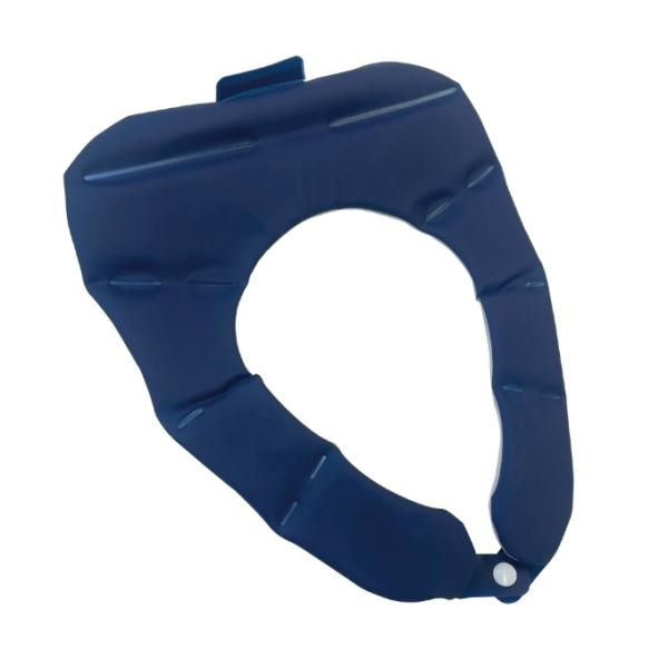 商品を両肩に掛け、肩から肩まで広範囲に冷却します。熱中症対策に、肩から肩甲冑までの熱を逃す22度をキープするアイスネックパッド「エリー凍」ひんやりをキープし繰返し使用可能ドイツ製PCM使用氷水で約30分/冷凍庫で約20分■カラー：ネイビー■...