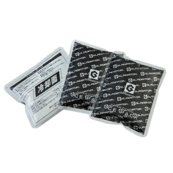 特殊な6層構造で効率的な保冷時間を実現したGLADIATORオリジナルアイスパック■カラー：シルバー■外形寸法：105×130（mm）■内容量：約100g■成分：増粘剤（CMC）/防腐剤、水■冷凍時間：約10時間以上（-20度設定の冷凍庫に...