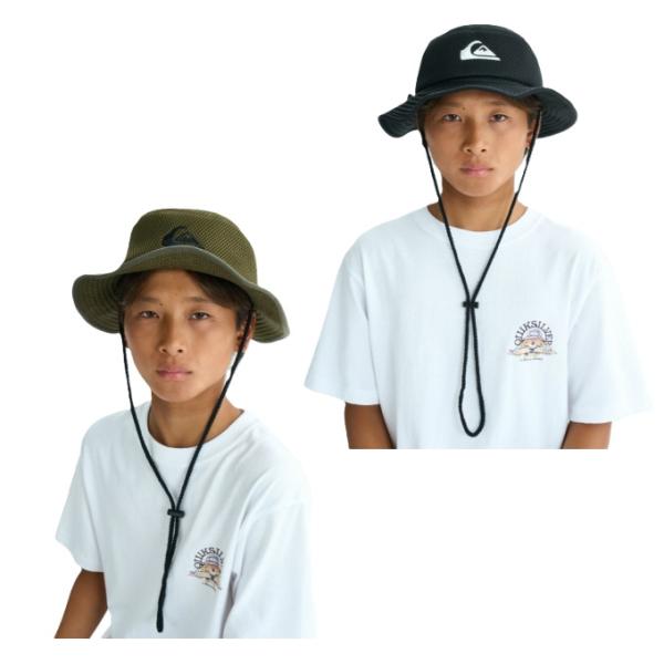 オールメッシュ生地が通気性抜群のユースサイズのサファリハット。フロントに山波ロゴを刺繍しました。大きめに設計されたツバがしっかりと日差しを防ぎます。調整可能なドローコードにはコードストッパー付き。ビーチはもちろん、キャンプなどのアウトドアシ...