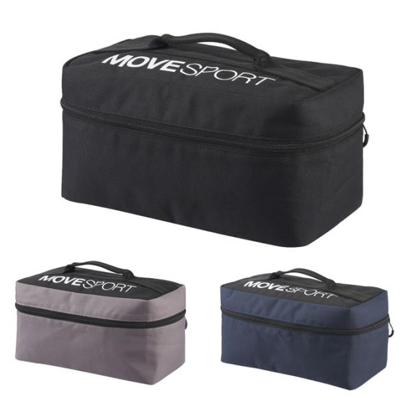 本体にはっ水加工を施した生地を使用し、中材には断熱材を使用したランチボックス用のクーリングバッグ。DMAXJA40のスクエアバッグにすっぽり収まるサイズ設計。■カラー：GY、BK、NV■サイズ：F■素材：ポリエステル■原産国：ベトナム検索ワ...