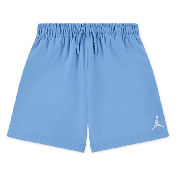 ジャンプマンの刺しゅうがワンポイントで施されたショートパンツ。ウエストはゴムギャザー仕様になっていて、着心地もよく着替えも楽にすることができます。スポーツやアウトドアはもちろん、日常使いにも活躍してくれるアイテムです。■カラー：UNVRST...