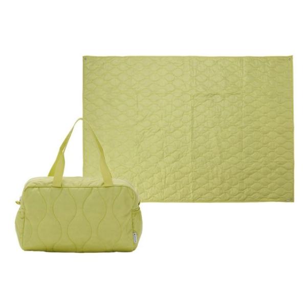 ■カラー：ライトオリーブ■本体サイズ：200×140×1（h）cm■収納サイズ：37×15×23（h）cm■重量：960g(収納ケース含む)■対応人数：2〜3人■素材：表生地／66Dポリエステルタフタ、アクリルコーティング、撥水加工裏生地／...