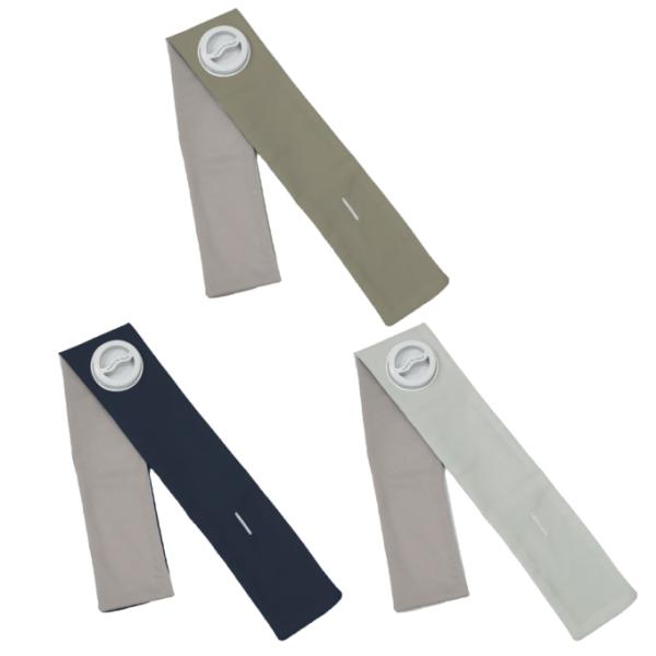 酷暑対策！『巻けるFIT氷のう』ハンズフリーで気軽な「巻ける」氷のうで酷暑日のゴルフラウンドでも快適です！氷を入れるだけでヒンヤリ！■カラー：グレージュ、アイスグレー、ネイビー■サイズ：幅10cm×長さ84.5cm、蓋口径55m■材質：内袋...