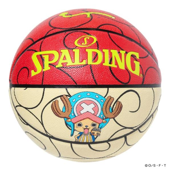 大人気TVアニメ『ONE PIECE』とのスペシャルコラボレーションアイテム。悪魔の実“ヒトヒトの実”デザインのバスケットボール。正面にはチョッパー、背面にはONE PIECEロゴを配置したデザイン■サイズ：7号(円周/75.0-77.0c...