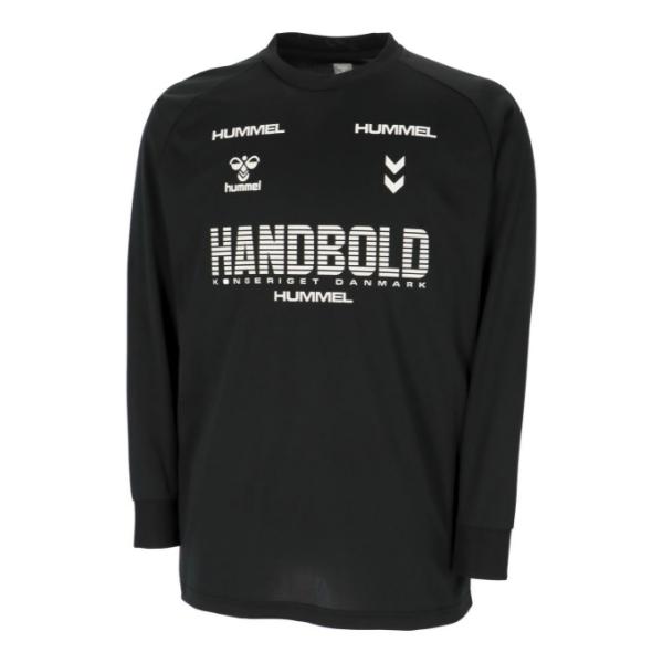 吸汗速乾のニット素材を使用したベーシック長袖プラクティスシャツ。■カラー：90BK■サイズ：S、M、L、O■素材：本体/ポリエステル100%リブ部分/ポリエステル96%、ポリウレタン4%■特長：吸汗速乾■原産国：中国検索ワード：長袖Tシャツ...