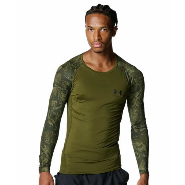 ■カラー：308(Expedition Green / /)■サイズ：SM、MD、LG、XL、XXL■フィット：Compression■ギア：HeatGear■素材：ポリエステル92%、ポリウレタン8%■生産国：カンボジア■お手入れ方法：洗...