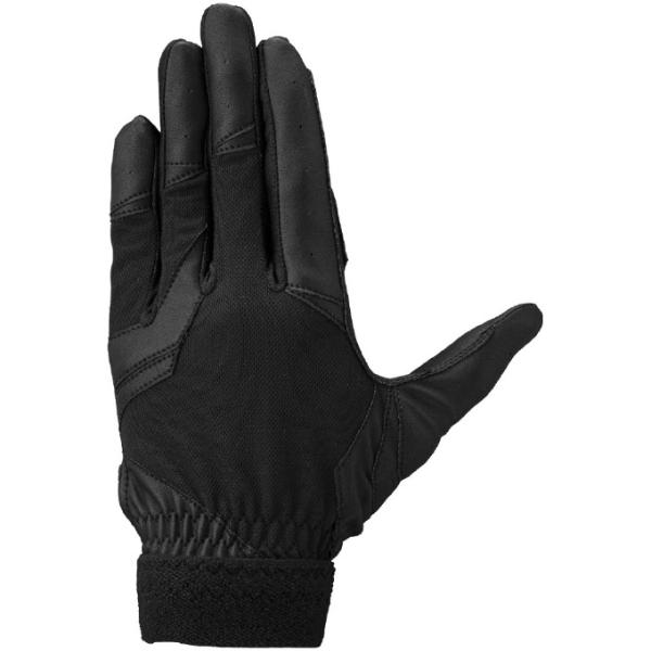 守備手袋に最も大事な『3つの〜そう』をすべて再現した、まず手に取って欲しい1枚！■カラー：90/ブラック×ブラック■サイズ：JS（16〜17cm）／JM（18〜19cm）／JL（20〜21cm）■素材・製法：平側素材/合成皮革 ／ 甲側素材...