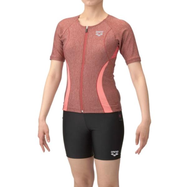 ■カラー：OROR■サイズ：M、L、O、XO■素材：上衣　ポリエステル ポリウレタン、下衣　ポリエステル ポリウレタン■原産国：ベトナム※返品不可となります。検索ワード：ウィメンズ スイムウェア 上下セット