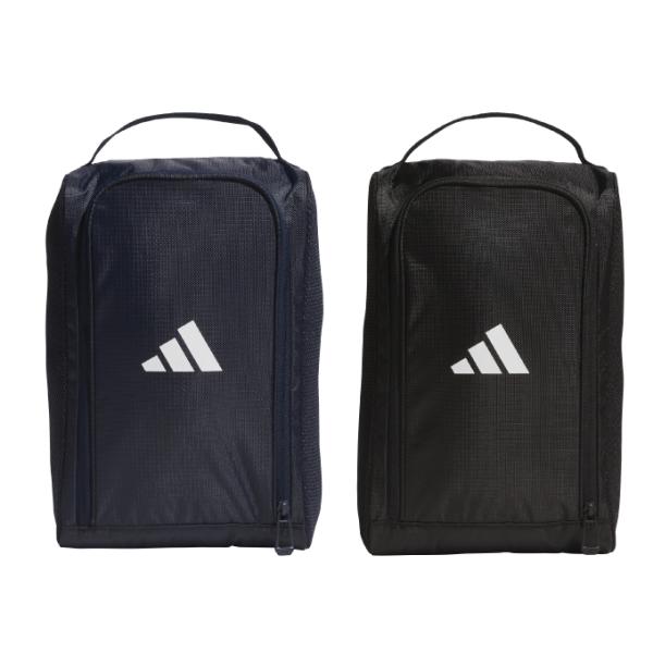 泥のついたスパイクを他のギアと分けて収納できる、ゴルフシューズ専用バッグ。シューズ同士のこすれによる傷や汚れを防ぐ仕切り付き。メッシュ構造が通気性を高める。握りやすいハンドルで持ち運びも簡単。■カラー：JM0215 ( カレッジネイビー )...