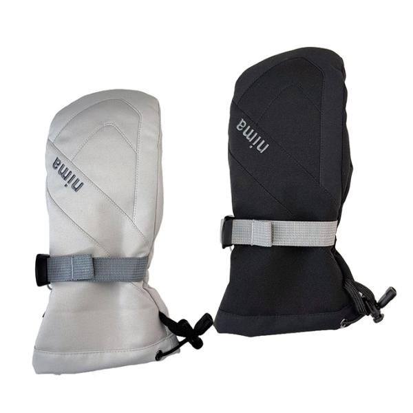 ■カラー：13ミルキーホワイト、19ブラック■サイズ：S(手の甲/24cm、全長/25cm)M(手の甲/25cm、全長/25.5cm)■素材：本体ポリエステル100%掌部合成皮革裏地ポリエステル100%■原産国：中国■特徴：耐水圧10,00...