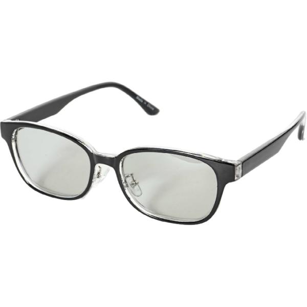 ■カラー：BKCL/LSMPL■特徴：WELLINGTON[ウェリントン]逆台形でやや丸みを帯びた定番型。天地幅が広くデザインの豊富さからファッションアイテムとしても人気。偏光機能レンズの材質　プラスチック(コーティング)レンズわく　プラス...