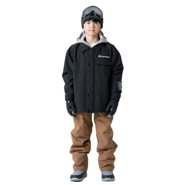 ■カラー：19ブラック■サイズ：130(身幅/51cm、着丈/59cm、肩幅/50cm、袖丈/41cm、裄丈/66cm、ウエスト/77〜84cm、ヒップ/90cm、渡り幅/30.5cm、股上/27.5cm、股下/60.5cm、裾幅/23cm...