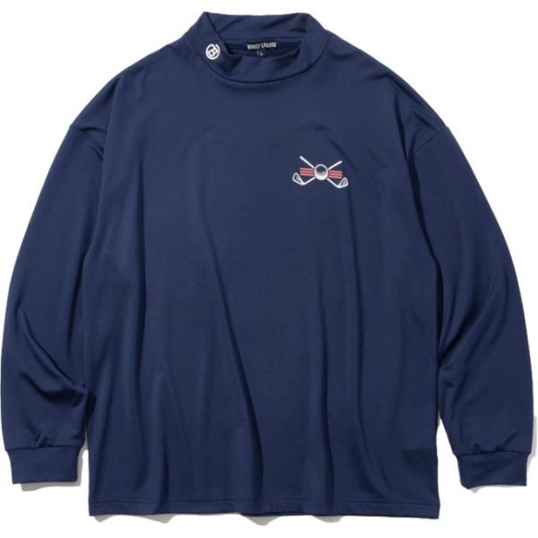 レトロなゴルフカートのイラストをモチーフにしたデザインが目を引く一着。裏起毛素材で暖かく、肌寒い季節でも快適に過ごせます。さらに伸縮性に優れており、スイングや日常の動きもスムーズにサポート。遊び心のあるデザインと機能性を兼ね備えた、秋冬シー...