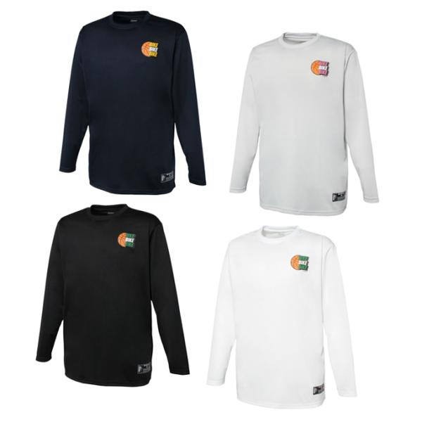 バスケットボールの戦術的要素をビジュアルに落とし込んだ、COURT FLOOR PLANデザインを採用。コート全体を俯瞰したようなラインアートが、プレーヤーの戦う姿勢と知性を象徴する1枚です。素材には、ポリエステル100%の吸水速乾機能素材...