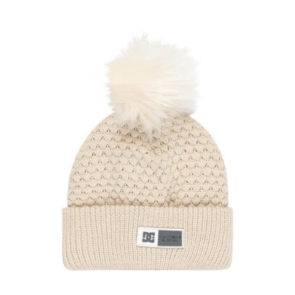 ボリュームたっぷりのファー素材ポンポンが魅力的なビーニーは、リサイクル糸Polylanaを使用したサステナブルなアイテムです。■カラー：TFL0■サイズ(cm)：F ( 高さ/22、頭回り(内寸)/53 )※製品によって仕上りサイズに多少の...