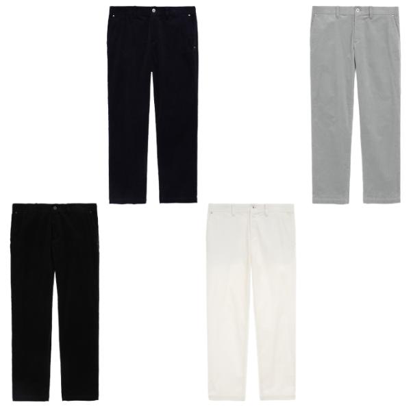 コーデュロイ素材のパンツです。綿素材特有の肌馴染み良い素材感は、ポリエステルでは味わえない肌触りです。フロントのリベット使いや、後ろポケット周りのアクセントステッチがシンプルながらも凝った仕様になっています。■カラー：1010、1020、1...