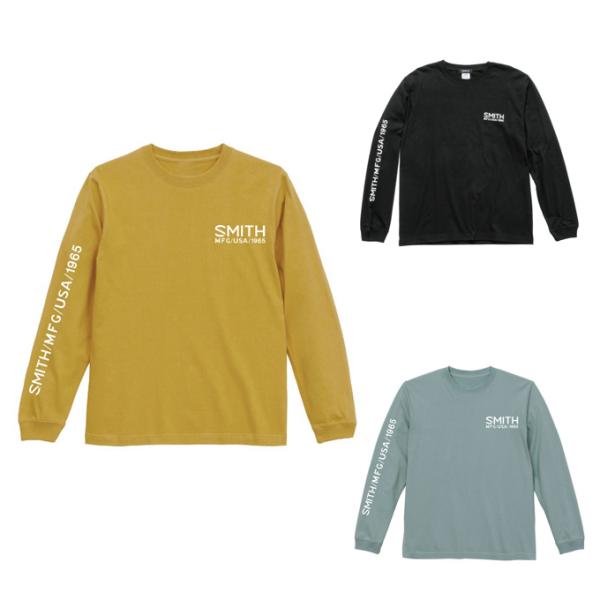 適度な弾力のリブがポイントの万能型ロングTシャツ■カラー：BLACKSMK GRNHEIGE YLW■サイズ：S、M、L、XL■素材：コットン100％■着用感：スタンダードフィット検索ワード：アンダーシャツ インナーシャツ インナーウェア ...