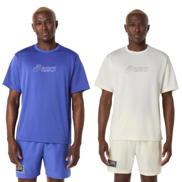 面にASICS、背面にMIDTOWN KRAKENSのマークが印刷された半袖シャツ。オリジナルのピスネームを左裾部分に縫い付け。■カラー：201IVORY、401DKCBLT■サイズ：M(身長/167-173cm、チェスト/89-95cm、...