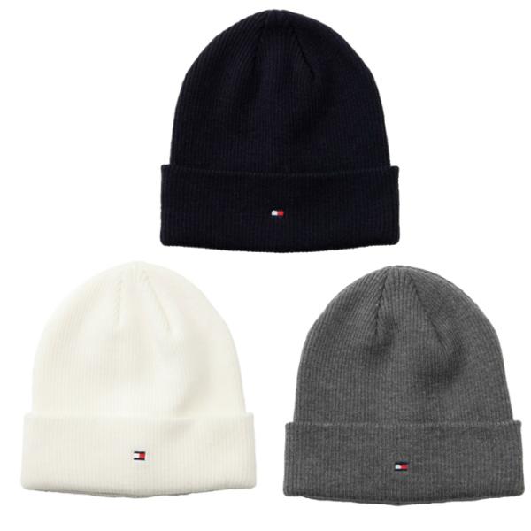 フラッグロゴがポイントのビーニー。シンプルなデザインで、さまざまなコーディネートに合わせやすい使い勝手の良いアイテム。■カラー：00WHT、19GRY、30NVY■サイズ：F ( 57cm )■素材：本体/アクリル 50%、ナイロン40%、...