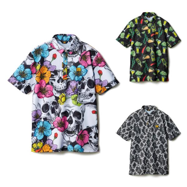 今季柄(9月上旬)のプレミアム鹿の子素材の柄シャツ。さらっとした着心地が特徴で、一枚でもインパクトを与えるデザインです。快適さとスタイルを両立させたアイテムです。■カラー：452、451、450■サイズ：M ( 身丈/69cm、肩幅/43c...