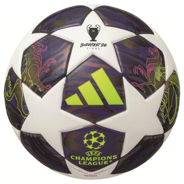 UEFA チャンピオンズリーグ 2025-2026 ノックアウトステージ 公式試合球 同デザイン レプリカミニモデル■カラー：WH■サイズ：ミニ■素材：人工皮革■原産国：パキスタン※商品画像はサンプルのため、若干の仕様変更がある場合がござい...