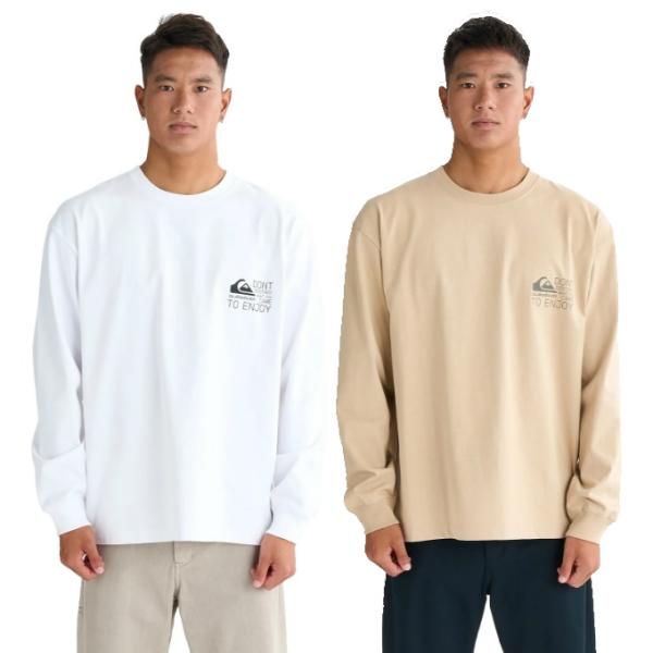 表側はコットン、裏側はポリエステル糸を使うことで、地厚でありながらも快適な着心地を可能にした天竺素材の長袖Tシャツ。左胸と背中には今シーズンのメッセージを含むボックスタイプのグラフィックをプリントしました。シルエットは程良くゆとりのあるルー...