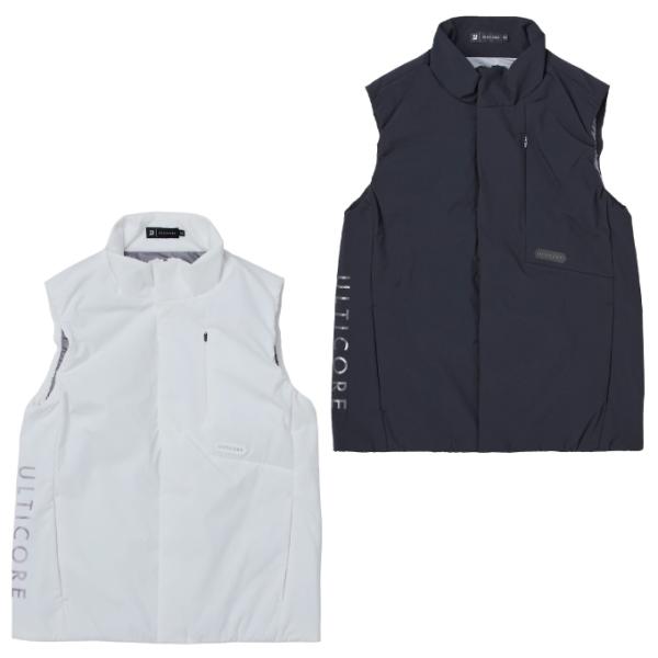 中わたと光吸収発熱素材を使用し高い保温性と、防風、撥水もついた多機能ベスト。CORDURA素材を使った耐久性の高いアイテムです。■カラー：BK ( ブラック )、WH ( ホワイト )■サイズ(実寸)：M ( 身幅52cm、身丈61cm、肩...