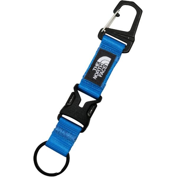 ヒートカットを使用し、美しさにこだわって仕上げた簡易カラビナ付き、バックル連結のキーホルダーです。リサイクル材を利用した高強度テープを使用しており、ポーチやバックパックへの小物の連結だけでなく、簡易的な引手として使うことができます。中間にバ...